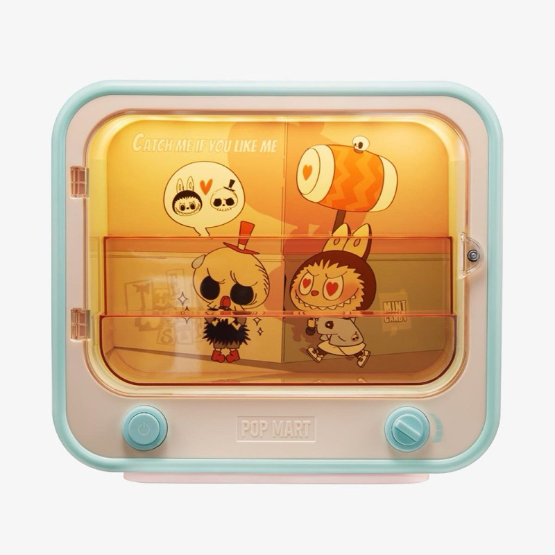 POPMART Labubu monster TV Display Box With Led Light | Shopee Singapore