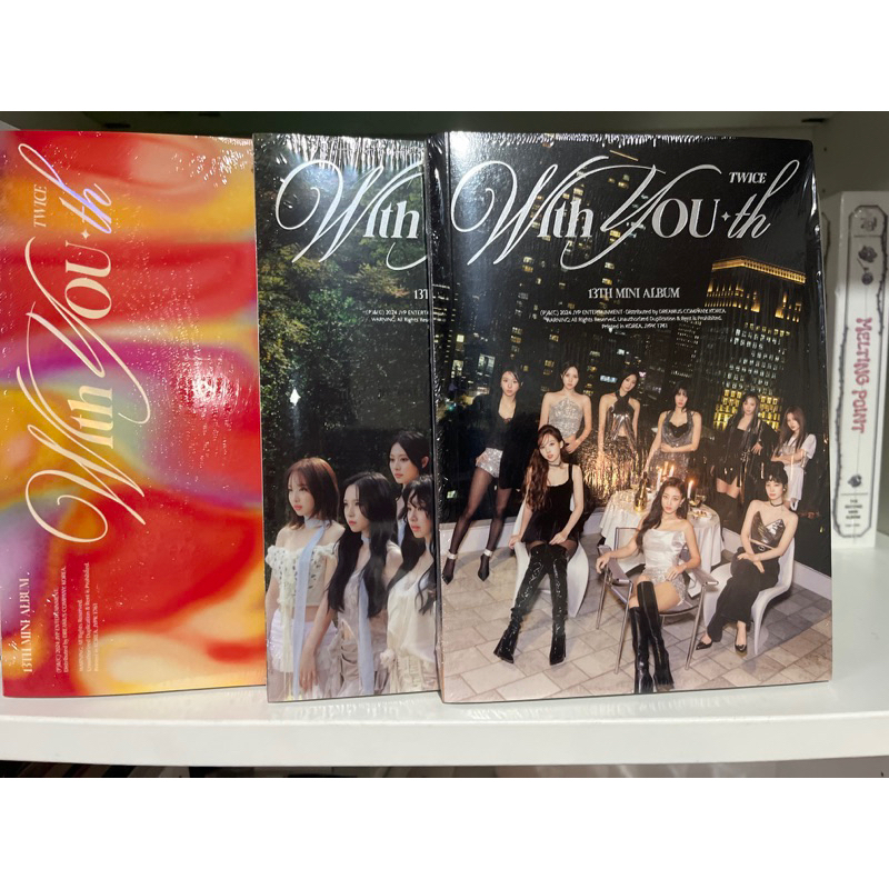 TWICE 13th MINI ALBUM-WITH YOU New Unwrapped | Shopee Singapore