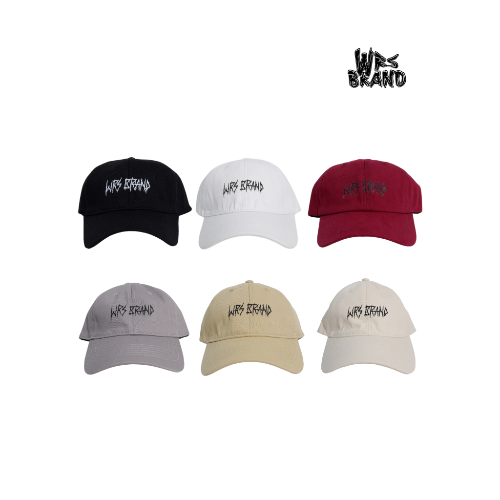 Wrs Brand Hat Model Death LOGO Dad Cap | Shopee Singapore