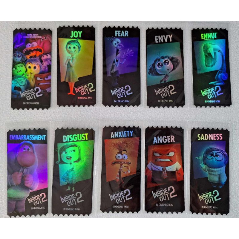 Collectible Ticket Inside Out 2 Miracle Of Temperament 2 Original ...