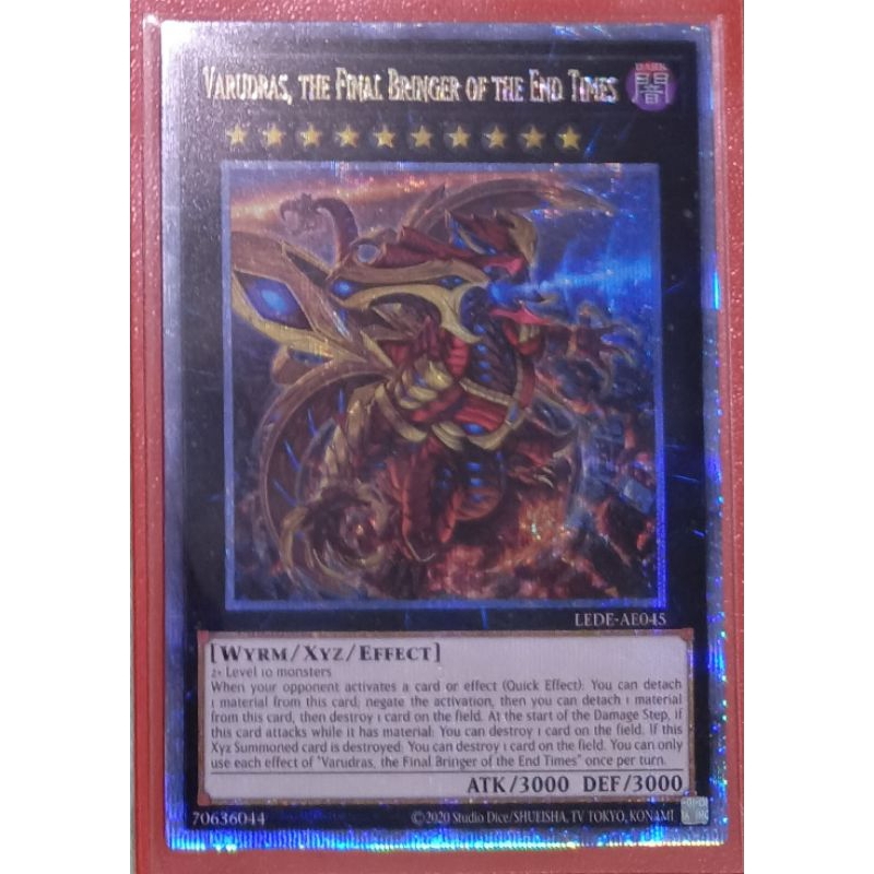 Yu-Gi-Oh [Asia-Eng] Varudras the Final Bnger of the End Times [LEDE ...