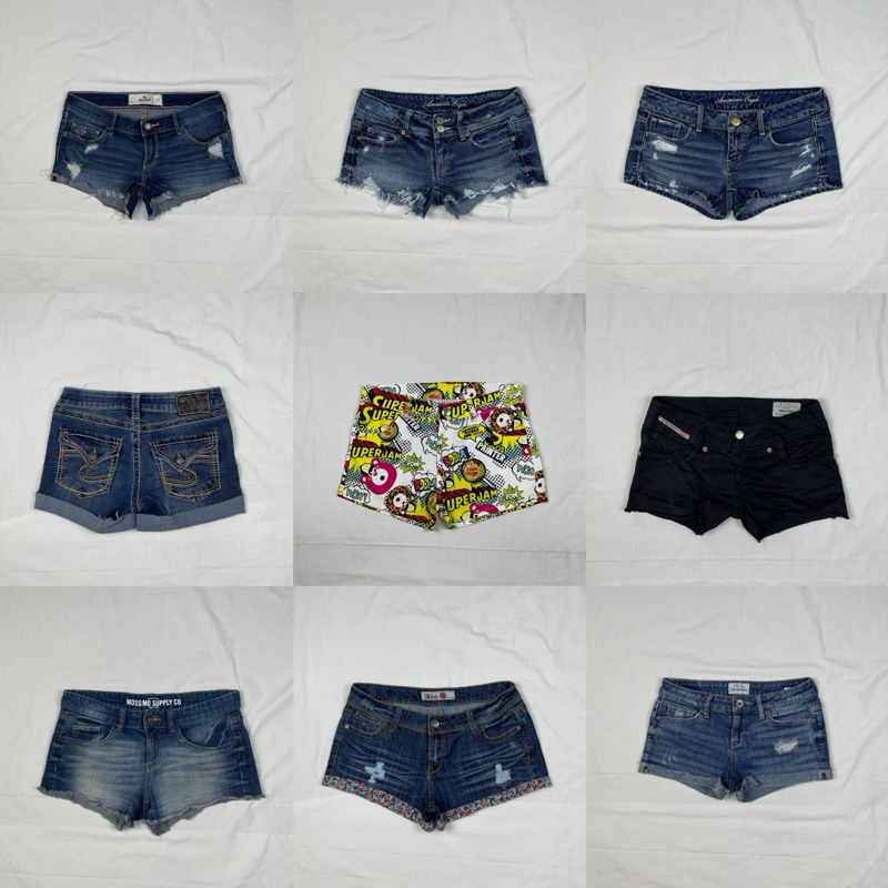 Low Waist Jeans Shorts Second Hand!! y2k Juicy (update10sep) | Shopee ...