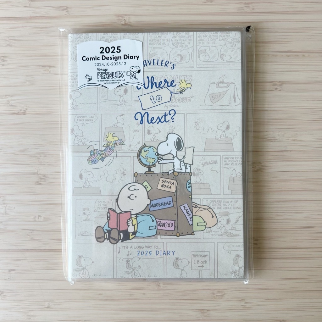 Planner 2025 Snoopy Comic Design B6 | Shopee Singapore