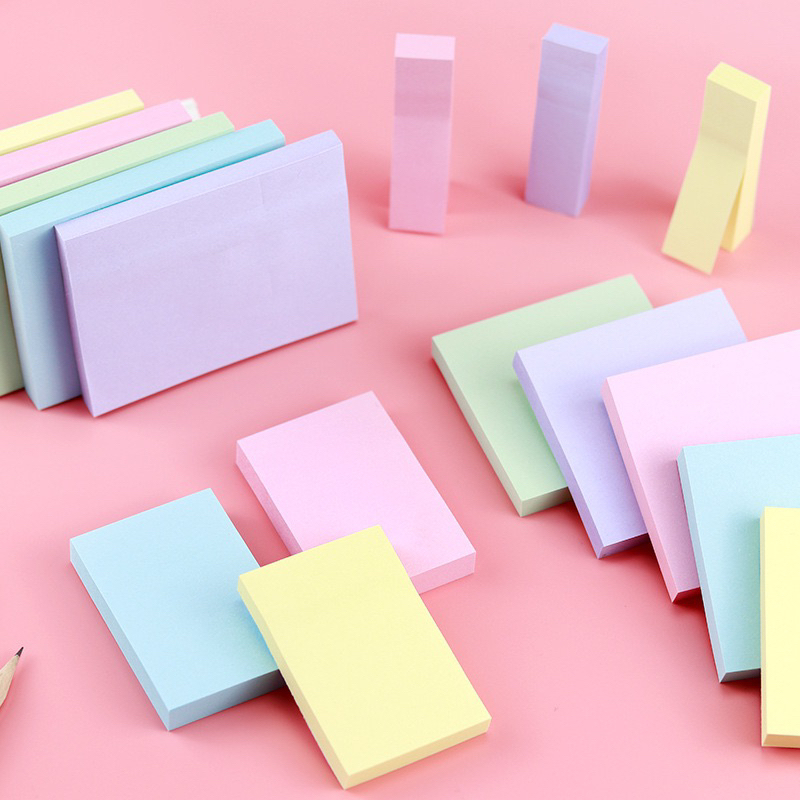 Sticky note Pastel Post-It Notes 100 Sheets | Shopee Singapore
