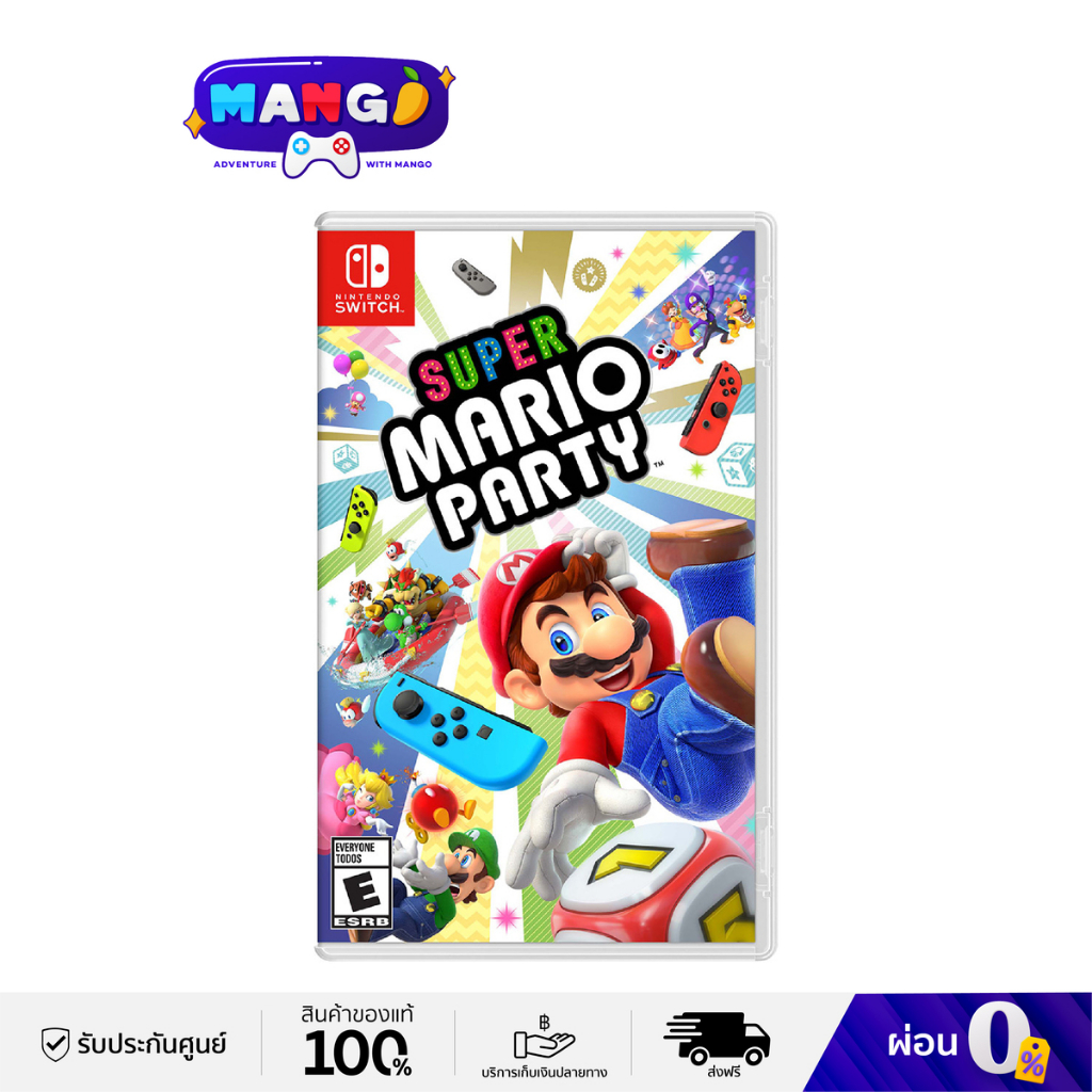 Nintendo Switch Super Mario Party Game Disc | Shopee Singapore