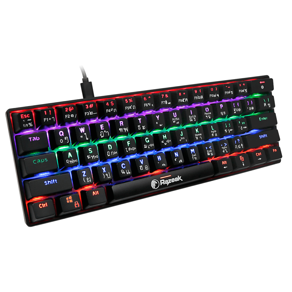 Razeak RK-X41 Mechanical Keyboard | Shopee Singapore