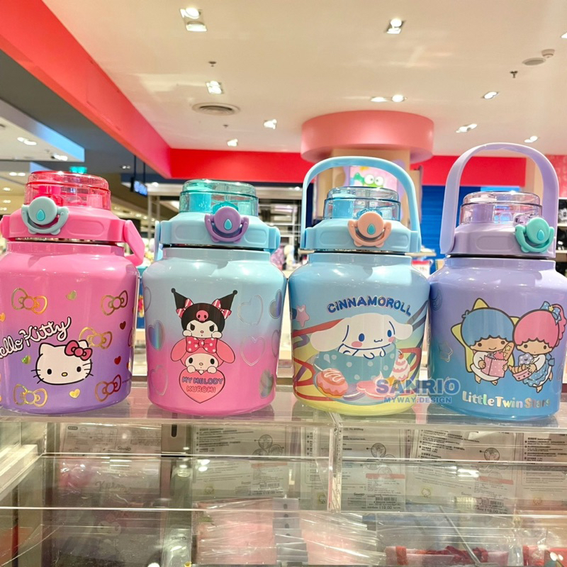 SANRIO Stainless Vacuum Water Bottle Keep Temperature 6-8 Hours 1 ...