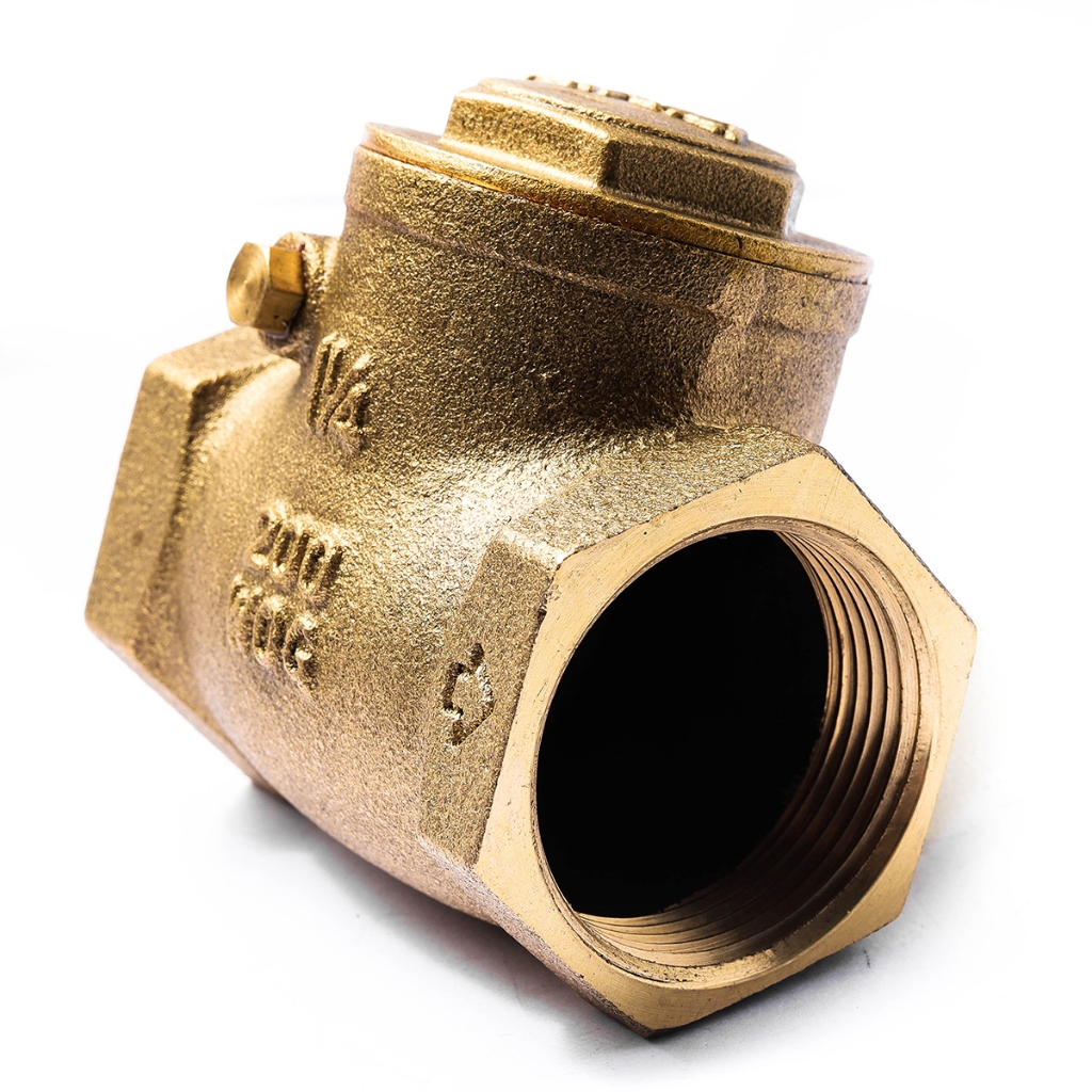 Swing Check Valve 1 1/4 Inch Model 111 Full Water Hole NBR Rubber ...