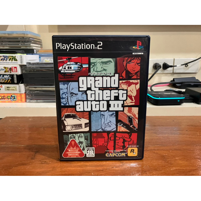 Original Game Disc (ps2) Grand Theft Auto III GTA 3 ps2 Has A Guide ...