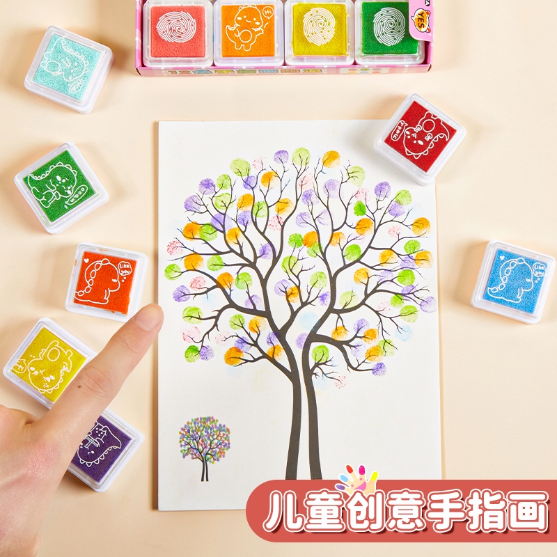 Finger Paint Paper Set Of 30 Drawing Coloring Ink Painting Enhance ...