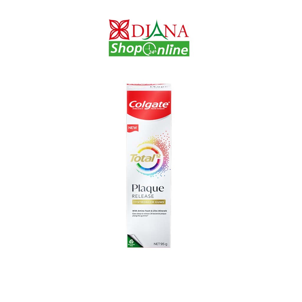 Colgate Toothpaste Total Plaque Release Gentle Mint 95g | Shopee Singapore
