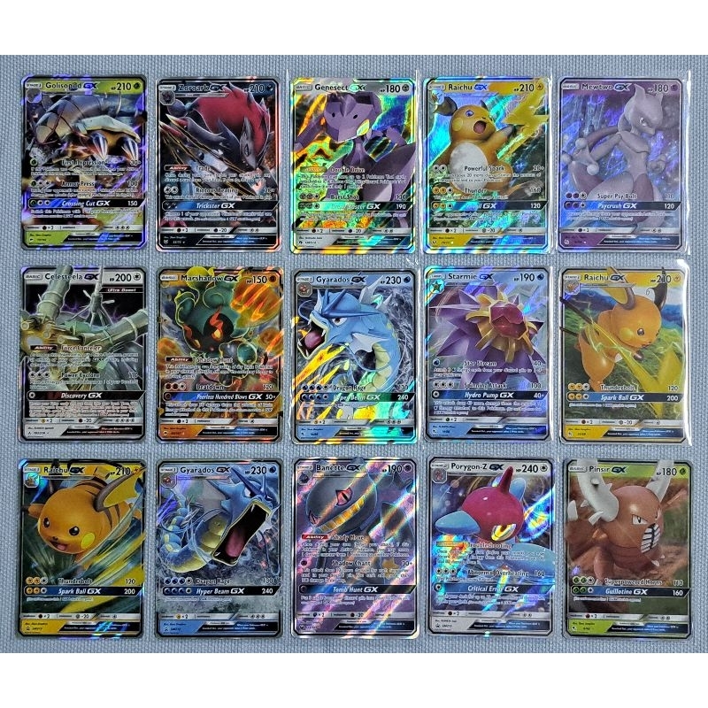 Pokemon English Version GX Separate Cards | Shopee Singapore