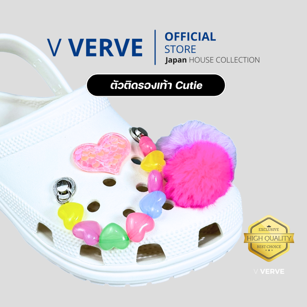 Verve-Jibbitz Premium Cutie Product Rare Pattern Shoe Stick Jibbit Good ...