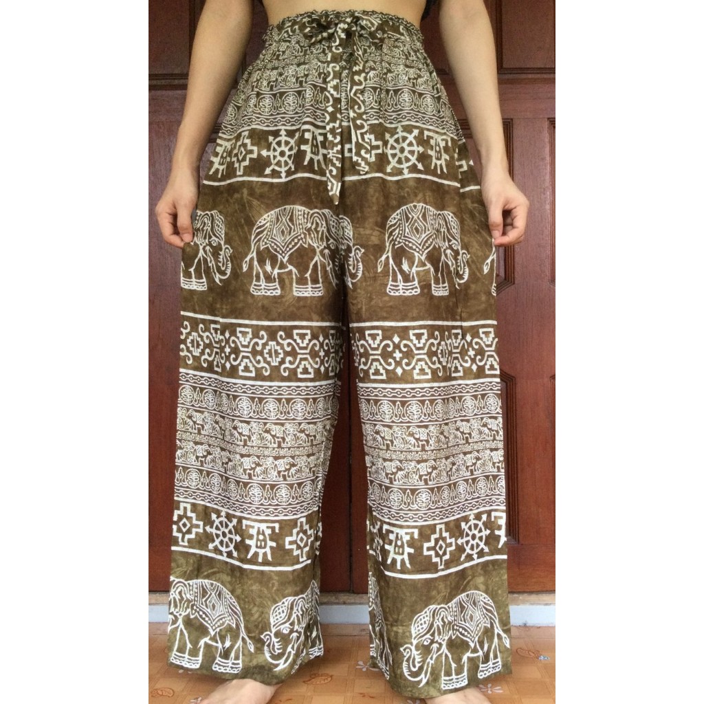 Long pants Elephant Comfortable To Wear | Shopee Singapore