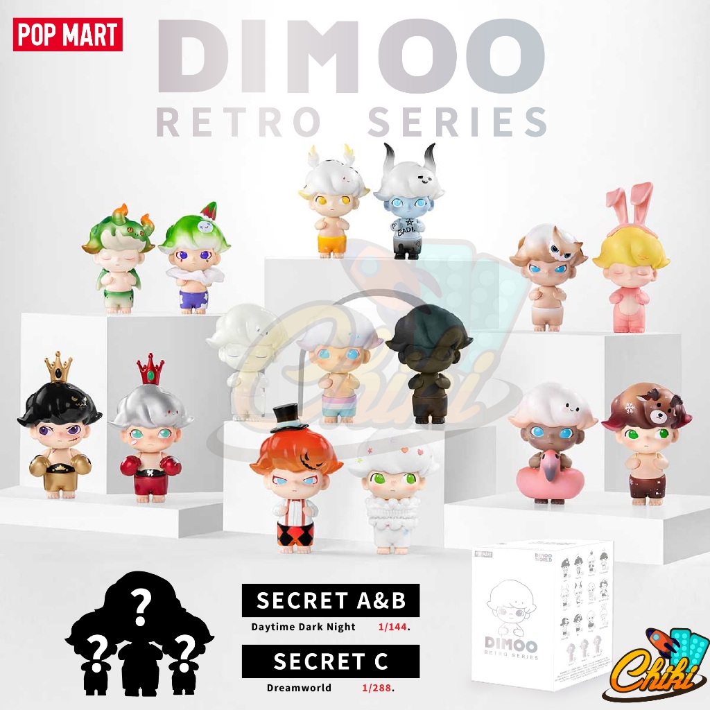 POPMART DIMOO RETRO Classic Replica series Blind box Random Style ...