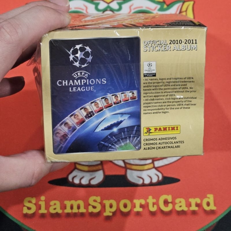 Stick Box Germs Panini Panini UCL 2010-11 (1Box = 50pack ) | Shopee ...