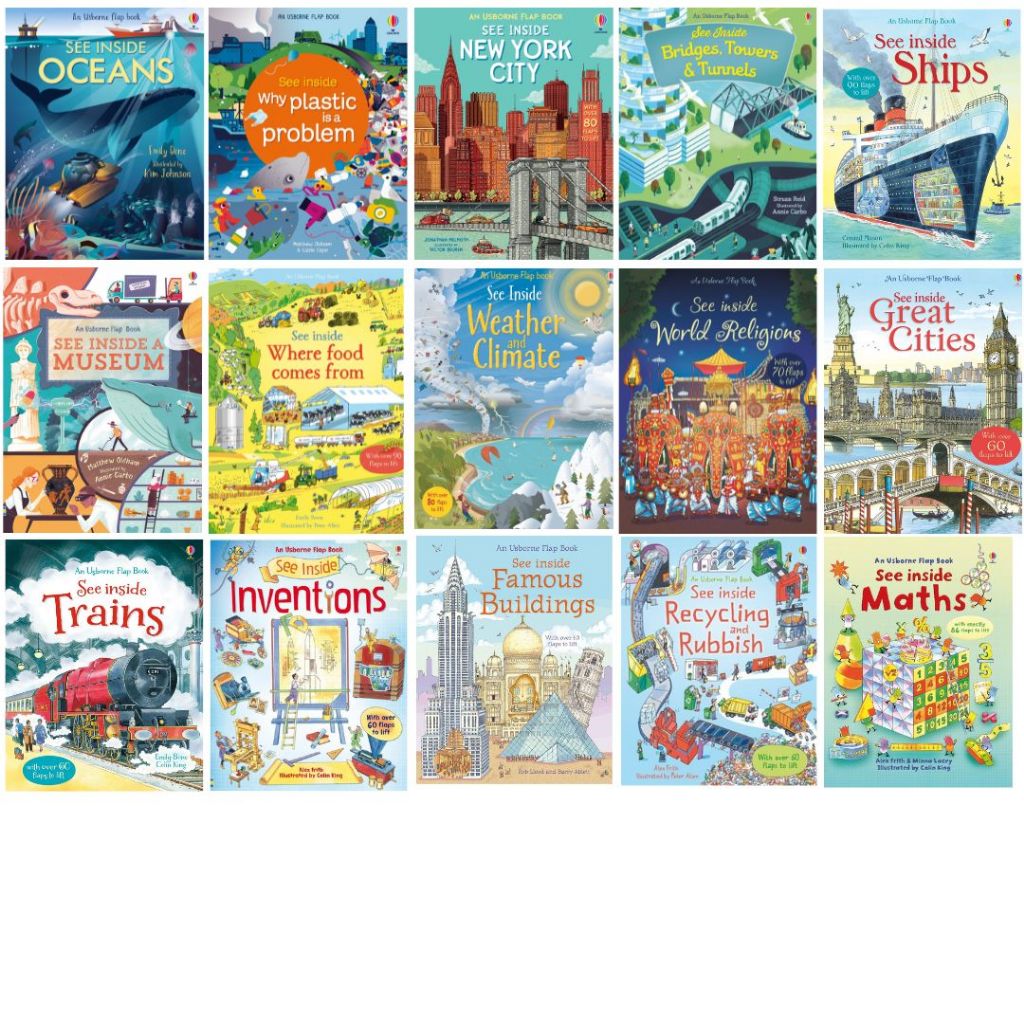 Usborne See Inside: General Knowledge Series | Shopee Singapore