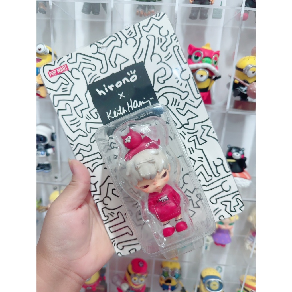 POP MART Hirono x Keith Haring Figure (New Box In Seal Unwrapped ...