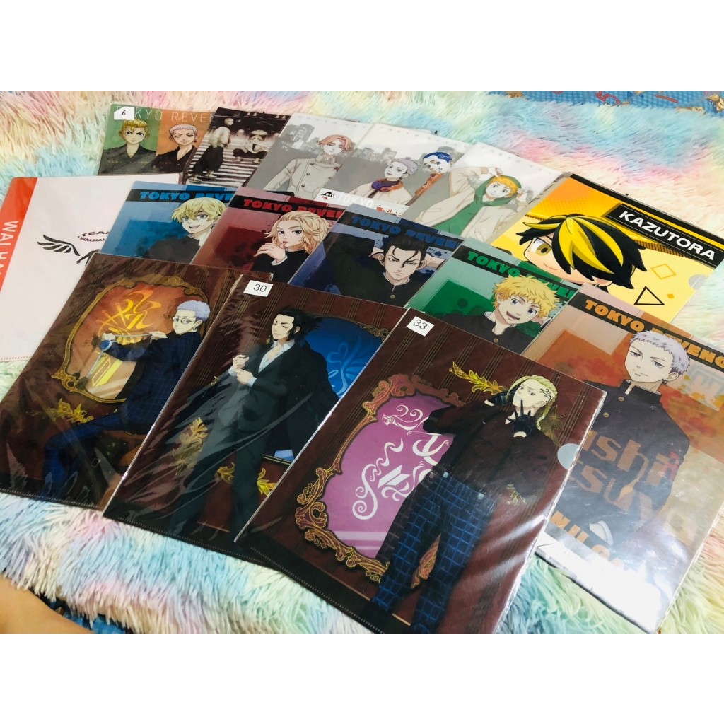 Genuine A4 Clear Folder-Tokyo Revengers Toman | Shopee Singapore