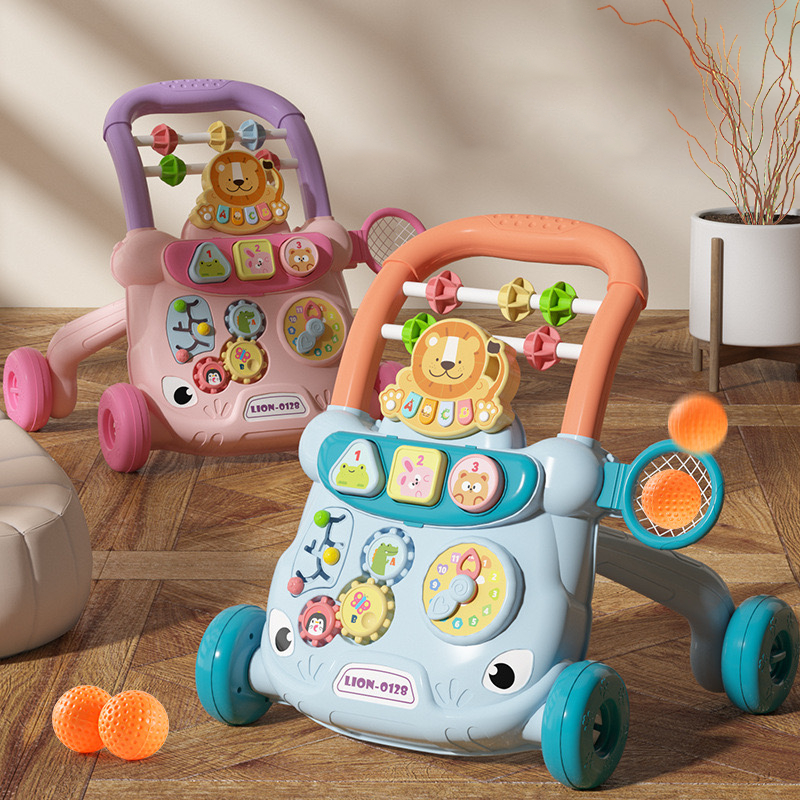 Baby Walker Push Car With Music And Lights Learn To Walk And Stand ...