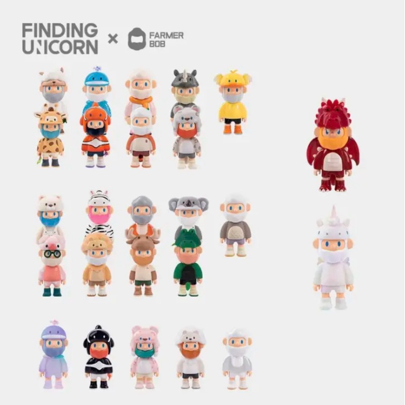 Farmer BOB-Social Animal Uncle BOB With Various Set | Shopee Singapore