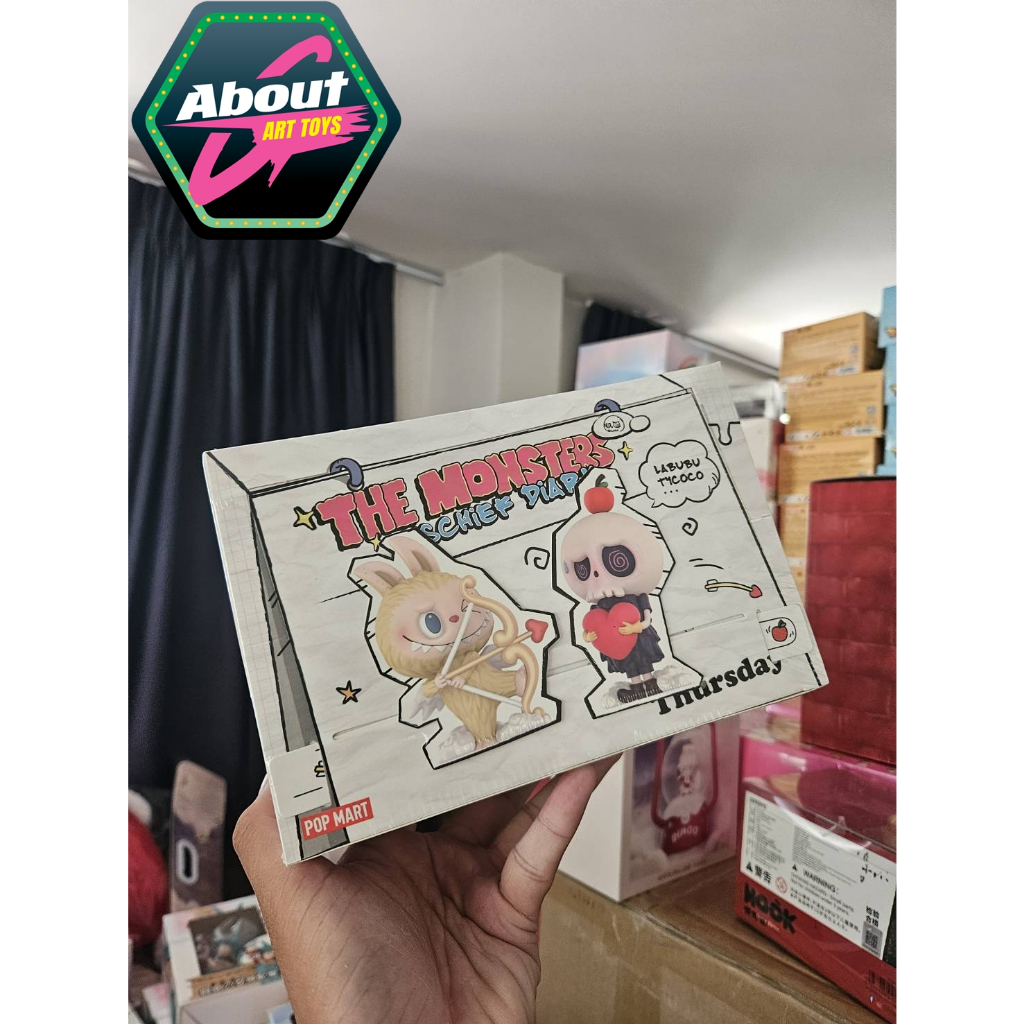 The Monsters Mischief Diary Series Labubu & Tycoco Figures By Popmart ...