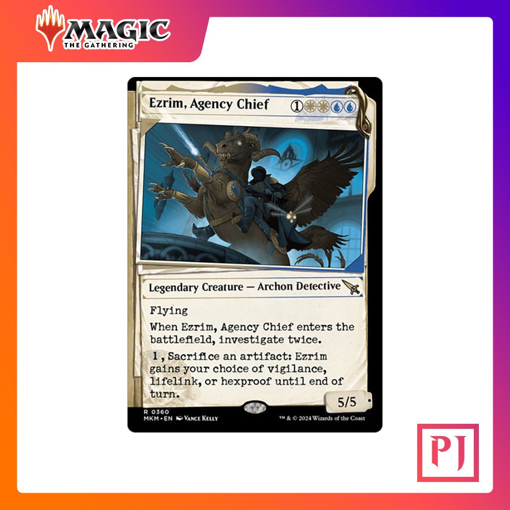 [MTG] Ezrim Agency Chief (Showcase) [MKM] [MULTI] [RARE] [NORMAL] [ENG] (Magic Card/Magic the ...
