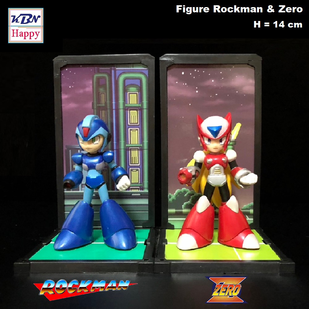 Model Figure Rockman & Zero: Limited And Zero Models With A Twin Pack ...