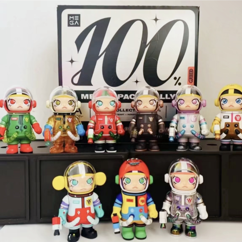 Authentic Popmart Astronaut SPACE MOLLY Anniversary MEGA Collection ...