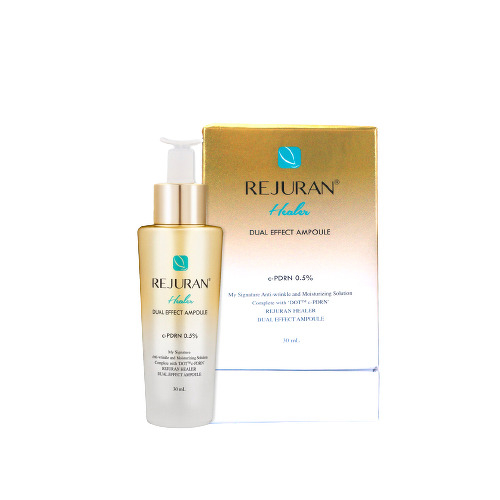 REJURAN HEALER DUAL EFFECT AMPOULE c-PDRN 0.5% 30ML Gold Formulation ...