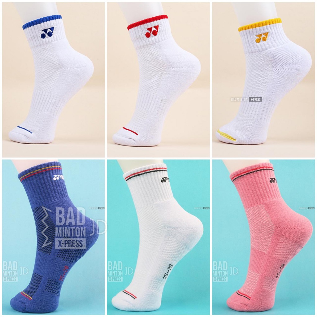 Yonek Badminton Socks Middle Part Men's Size And Women's From Thailand ...