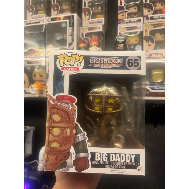 Funko Pop: Big Daddy (Bio Shock) Rare Definitely Not Available ...