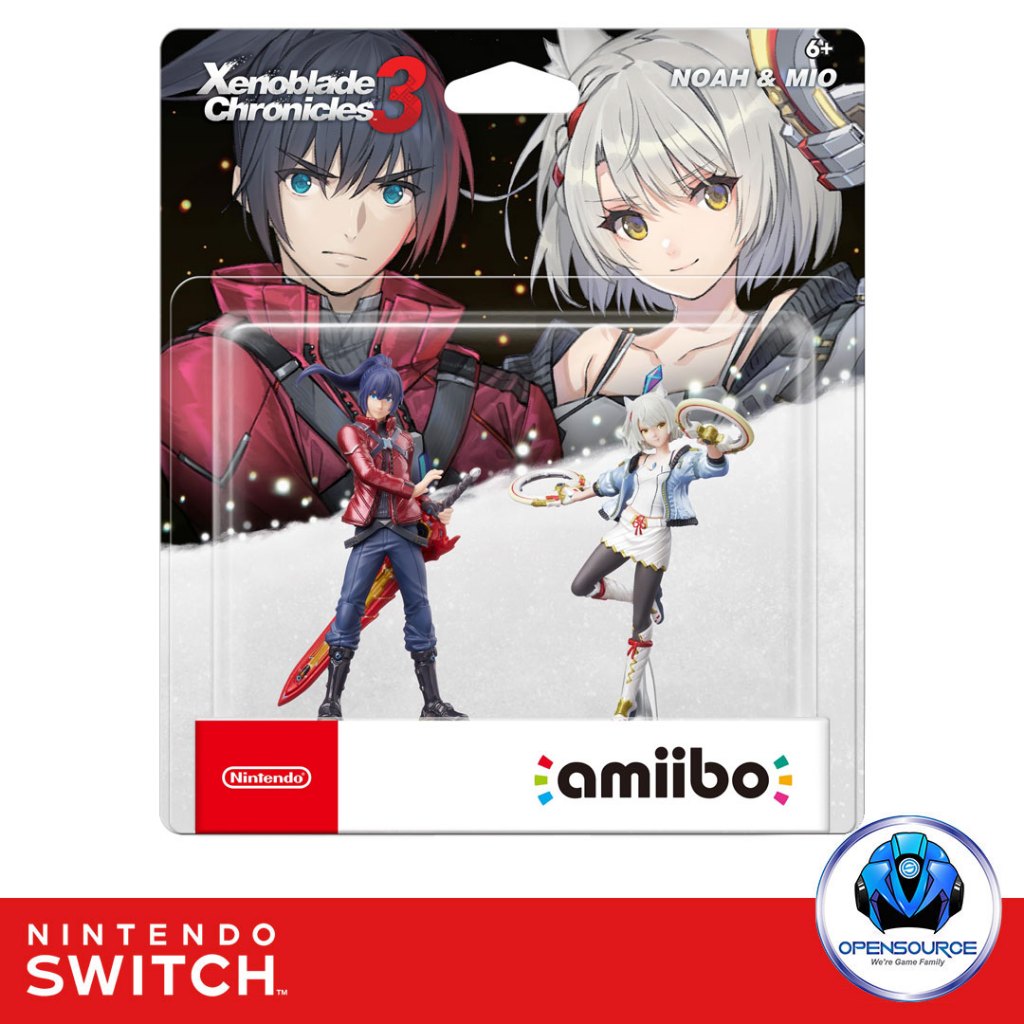 Nintendo: Noah & Mio-Amiibo from series Xenoblade Chronicles 3 (Original JP) | Shopee Singapore