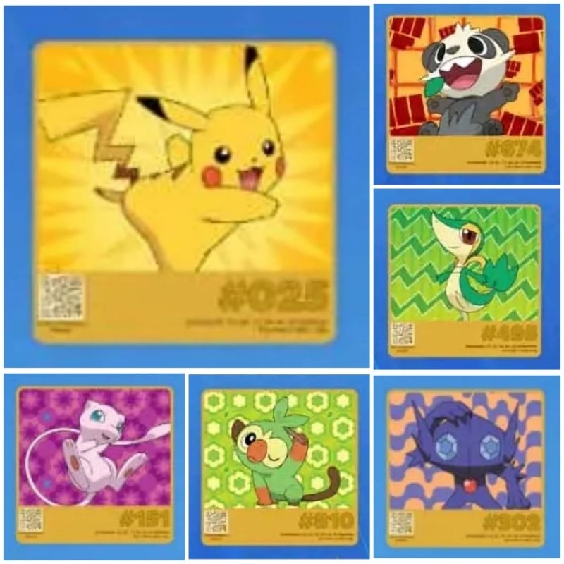 OREO x Pokémon [Rare Item] 6 Types Pokemon Cards | Shopee Singapore