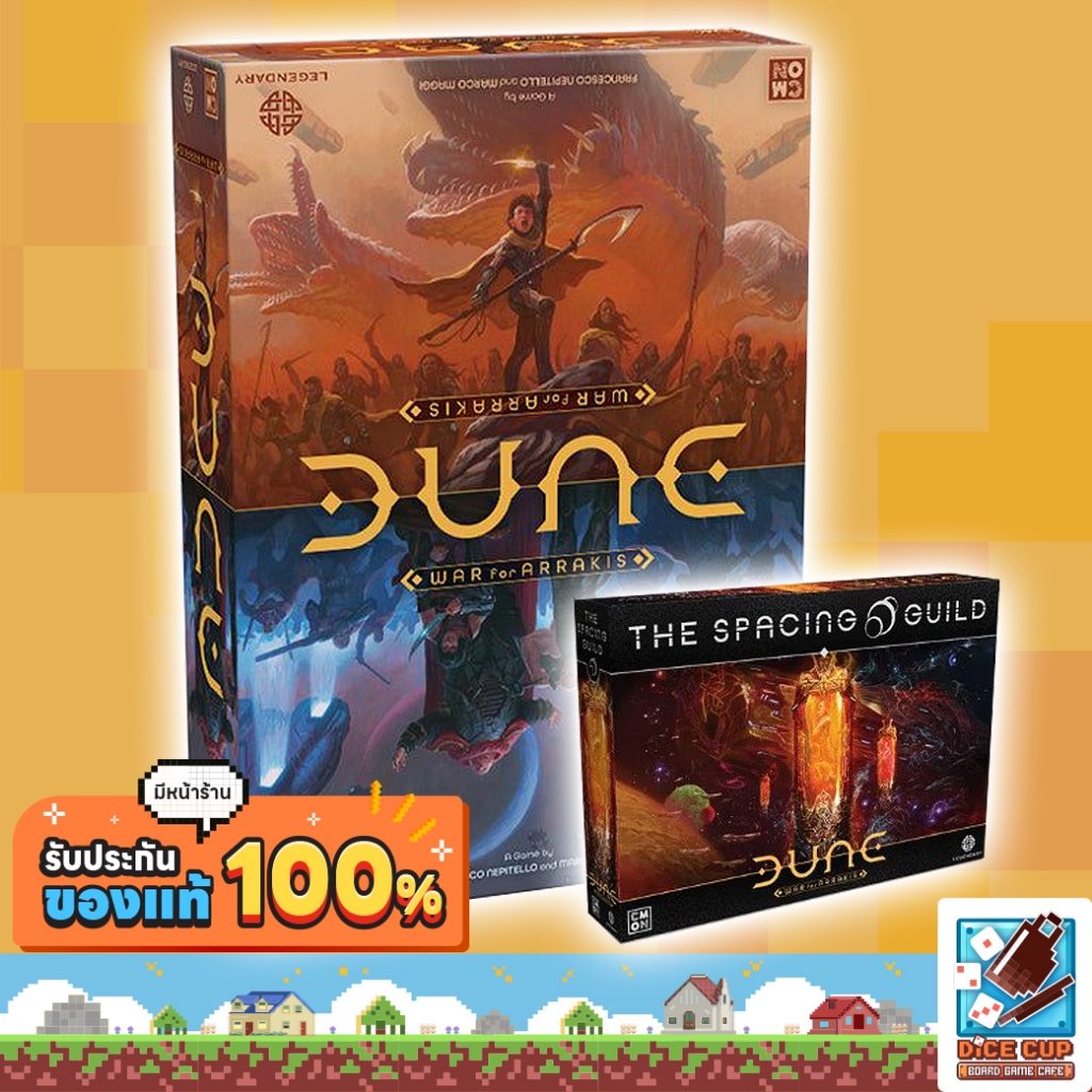 Dune: War for Arrakis/ Arrakis-The Spacing Guild Expansion Board Game | Shopee Singapore