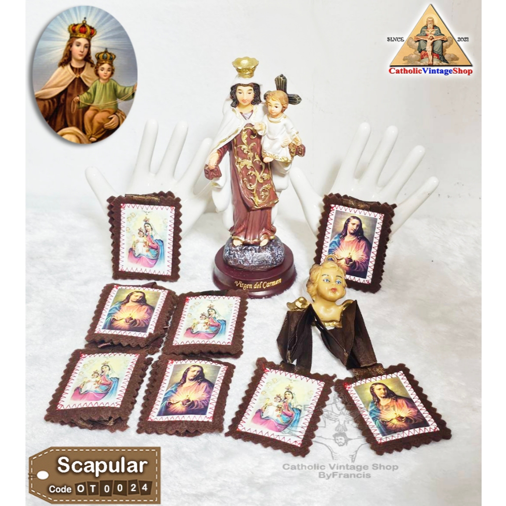 Scapular Clematis Empirical Mother of Carmal Mountain Our Lady of Mount ...