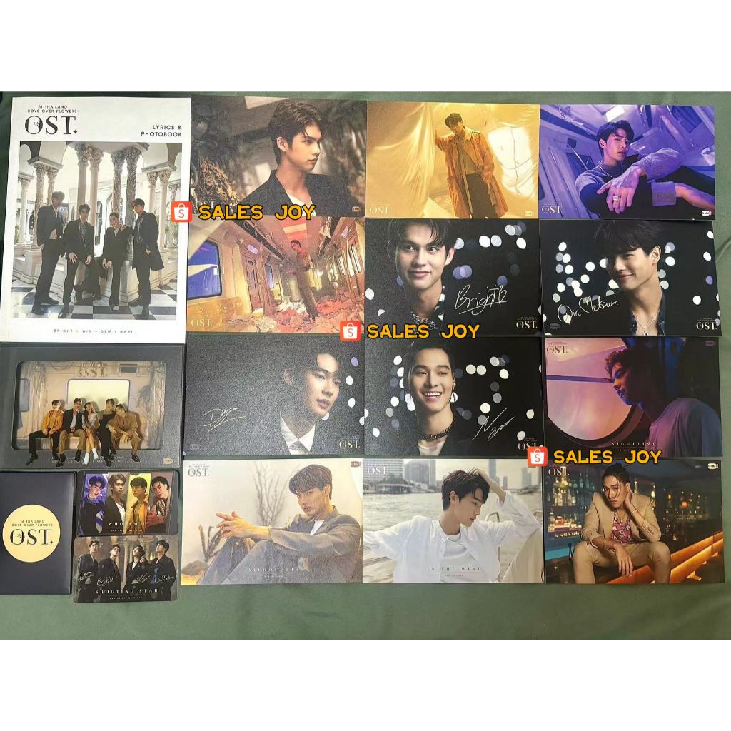 Bright Twin Dew Nani Win F4 THAILAND BOYS OVER FLOWERS OST ALBUM BOXSET | Shopee Singapore