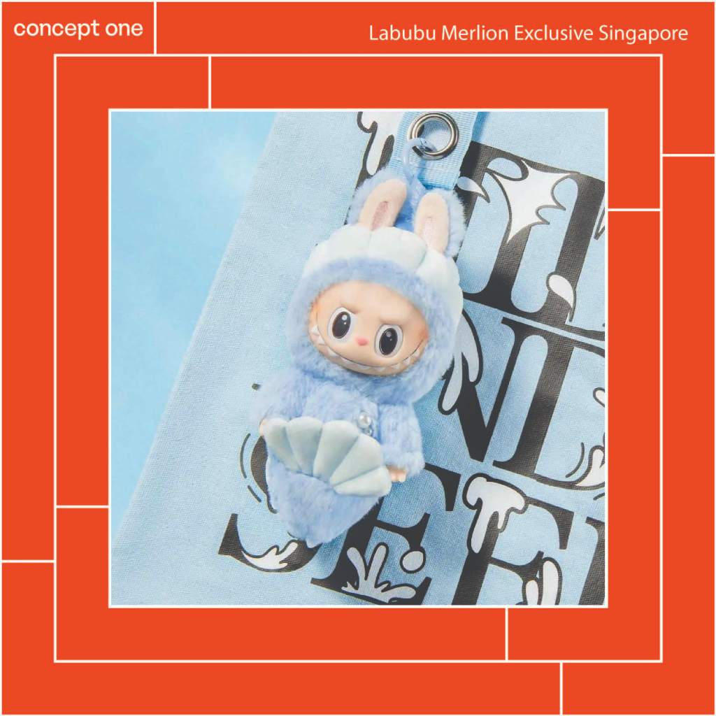 Conceptone Labubu Merlion Exclusive Singapore Keychain Figurine ...
