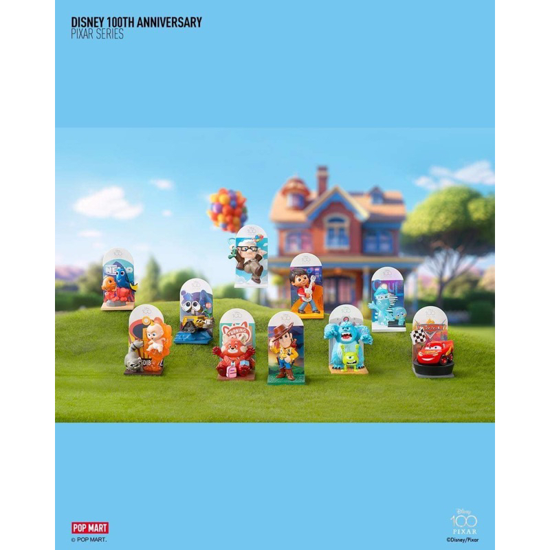POPMART Disney 100TH Anniversary Pixar Series Random Box | Shopee Singapore