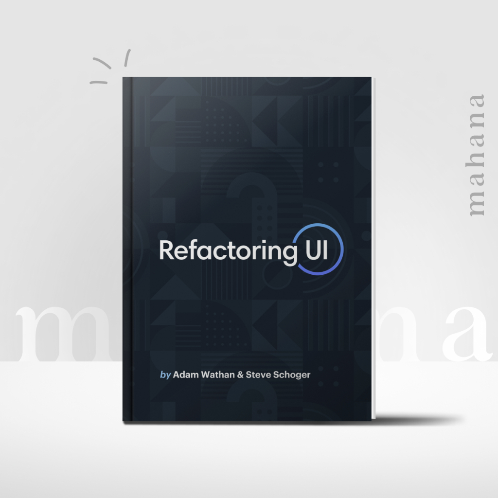 [F & U] Refactoring UI Book by Adam Wathan Steve Schoger | mahana | Shopee Singapore