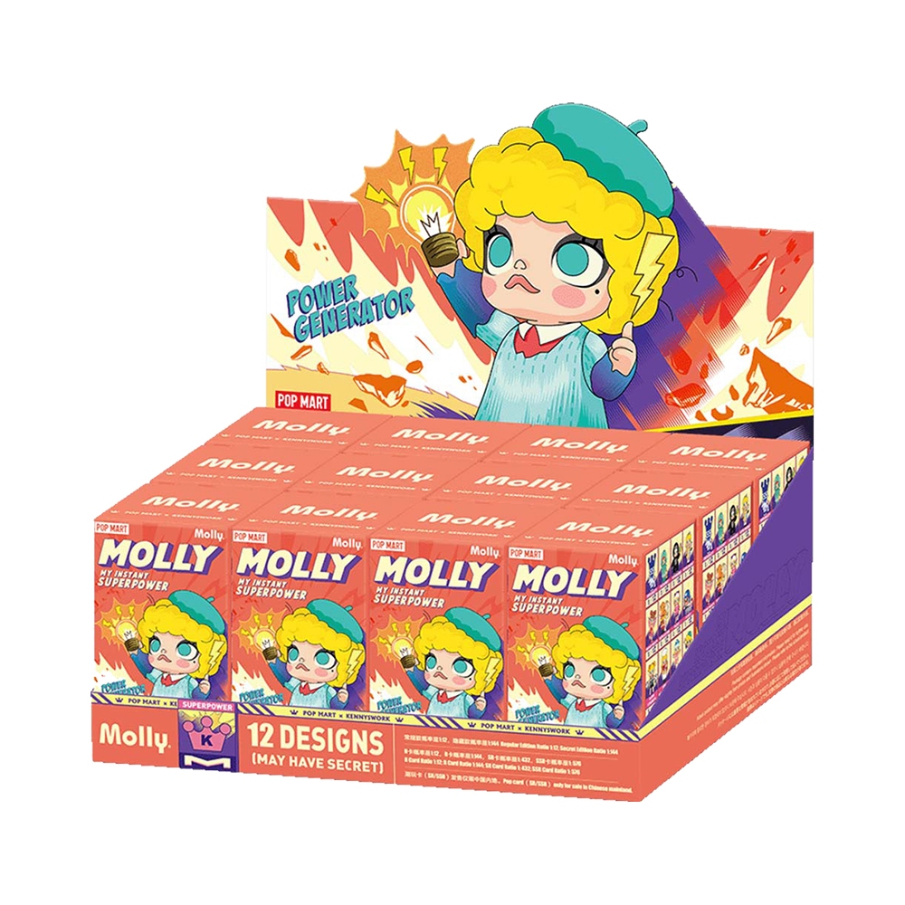Random Designs Popmart Molly My Instant Superpower Series | Shopee ...