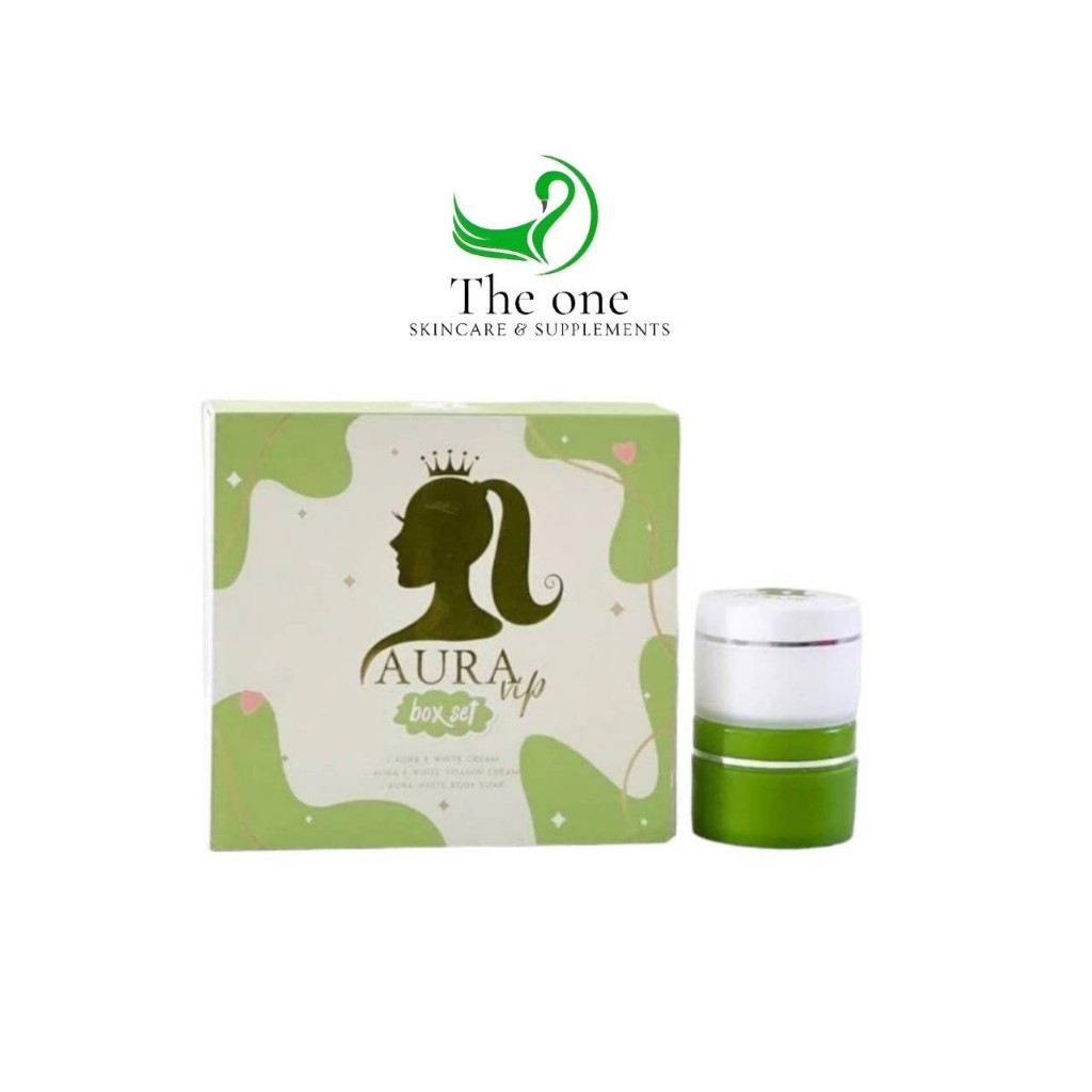 aura vip White Cream set box (1 2 Get 1 Soap) | Shopee Singapore