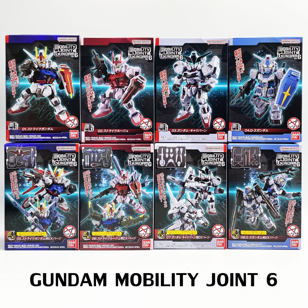 Split Mobile Suit Gundam Mobility Joint 6 Vol. 6 Building Blocks Moving ...