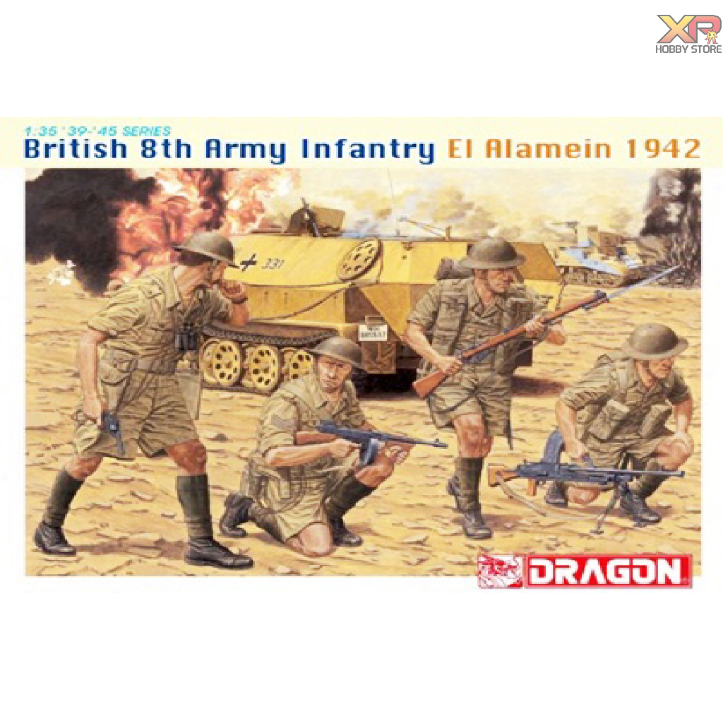 [Dragon Model] 1/35: BRITISH 8th ARMY INFANTRY (DRA 6390) | Shopee ...
