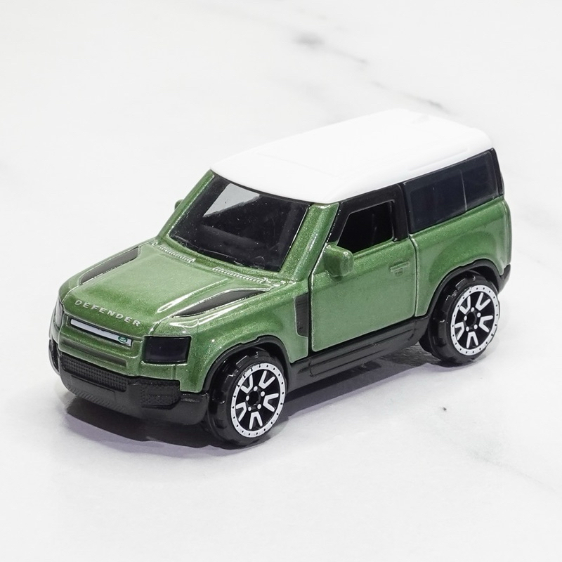 Majorette Range Rover Defender 90 Green White Roof | Shopee Singapore