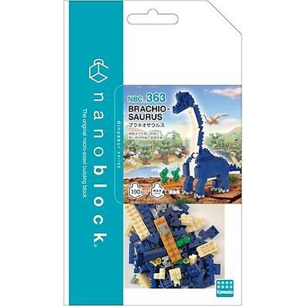 Kawada nanoblock NBC_363 Brachiosaurus 4972825223802 (nanoblock ...