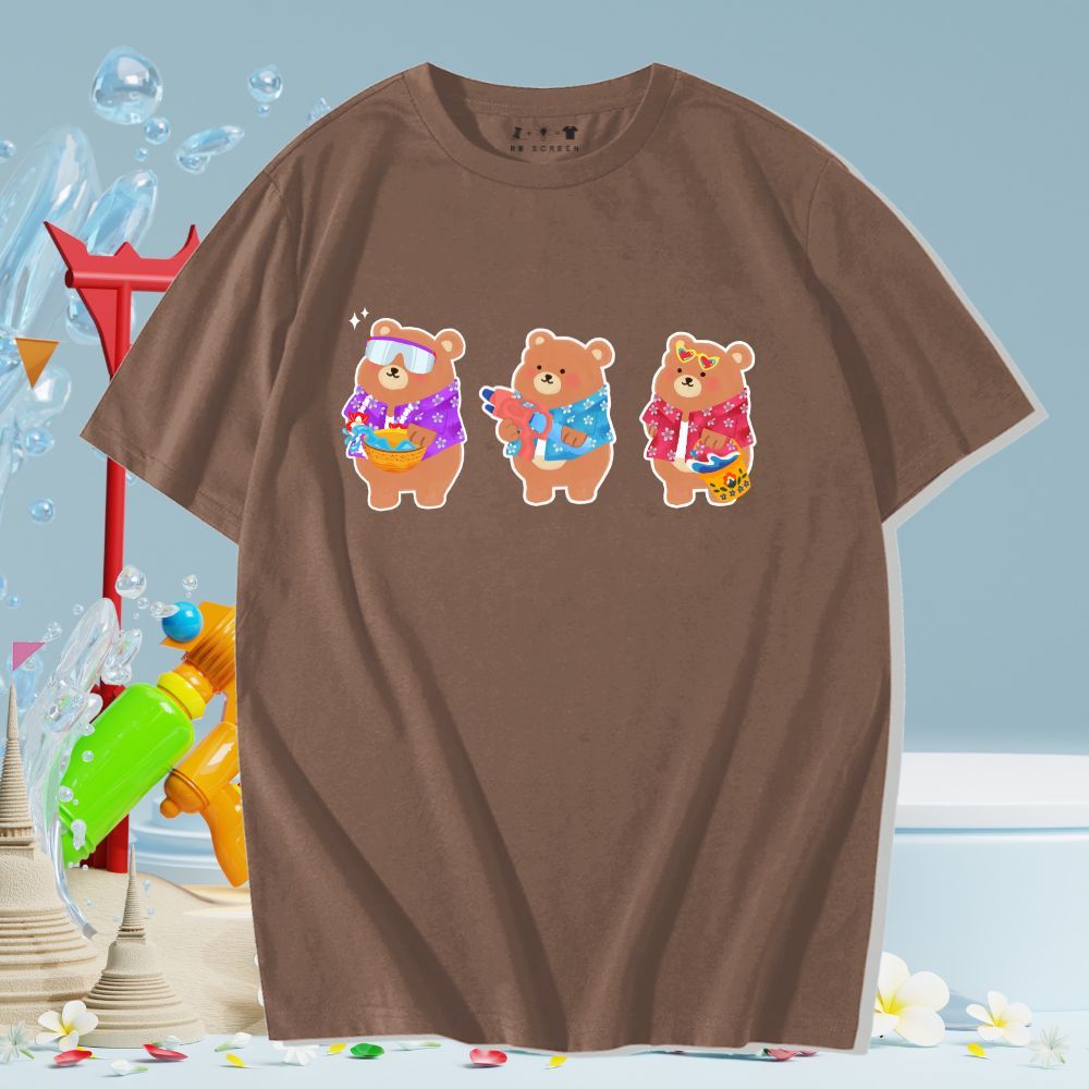 Songkran Festival Shirt New Year Of Thailand Family Turpak Bear ...
