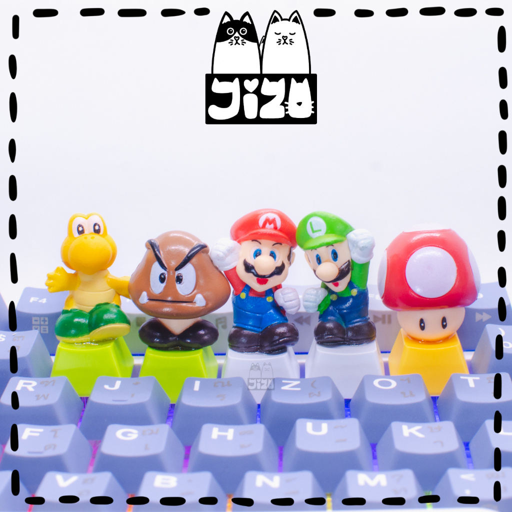 Keycap Mario Gang Keyboard | Shopee Singapore