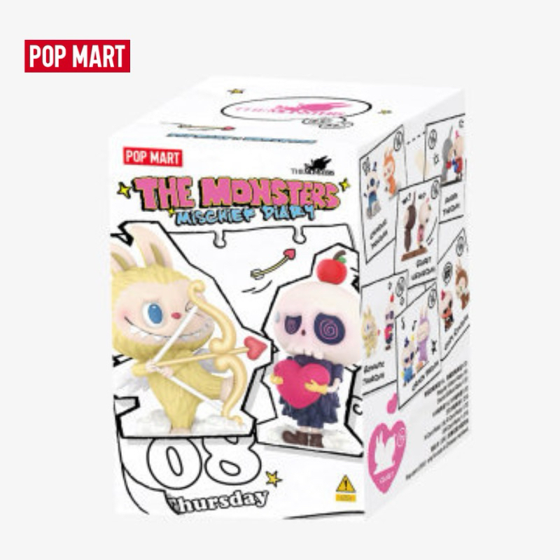 Random Box LABUBU The Monsters Mischief Diary Series SECRET [POP MART ...