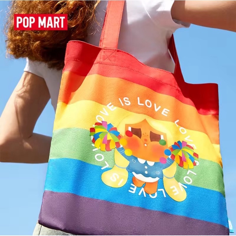Cry baby cheer up pop mart Bag labubu Brooch Rainbow Color Bracelet ...